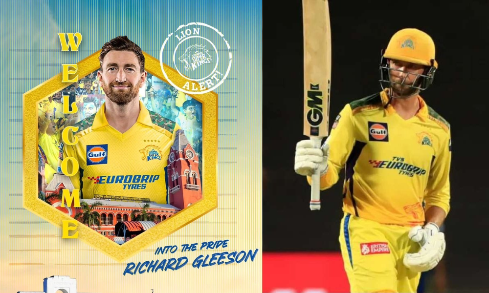 Who is Richard Gleeson? Devon Conway's replacement