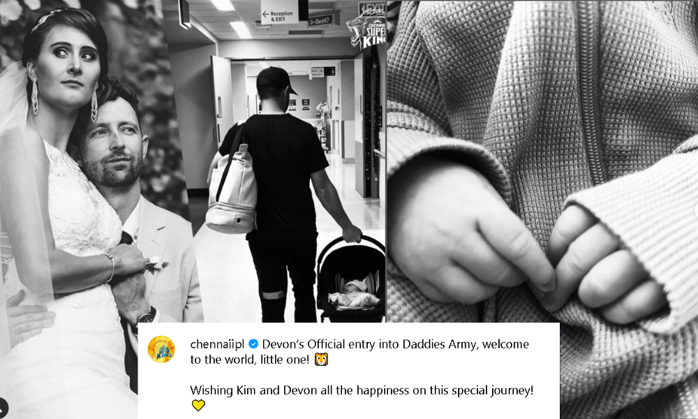 Devon Conway Blessed with a Daughter 'Olivia'